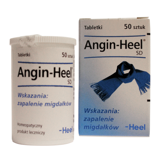 Heel Angin-Heel SD 50 tabletek podjęzykowych | Homeopatia \ Heel ...
