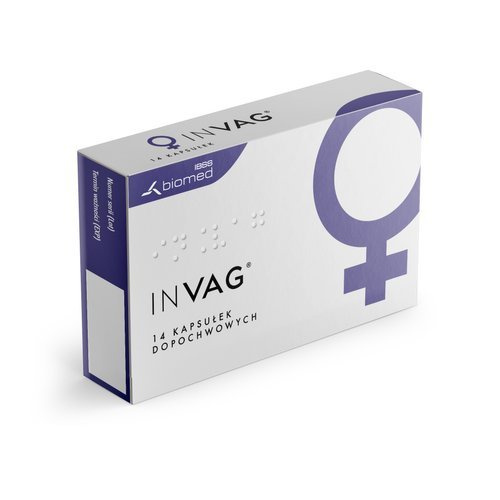 Invag 14 kapsułek dopochwowych | Bez Recepty \ Probiotyki | Apteka ...