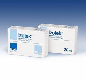 Izotek 20 mg 100 tabletek | Leki na Receptę \ I | Apteka Internetowa ...