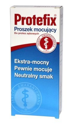 Protefix proszek mocujący do protez zębowych 50 gram | Pielęgnacja jamy ...